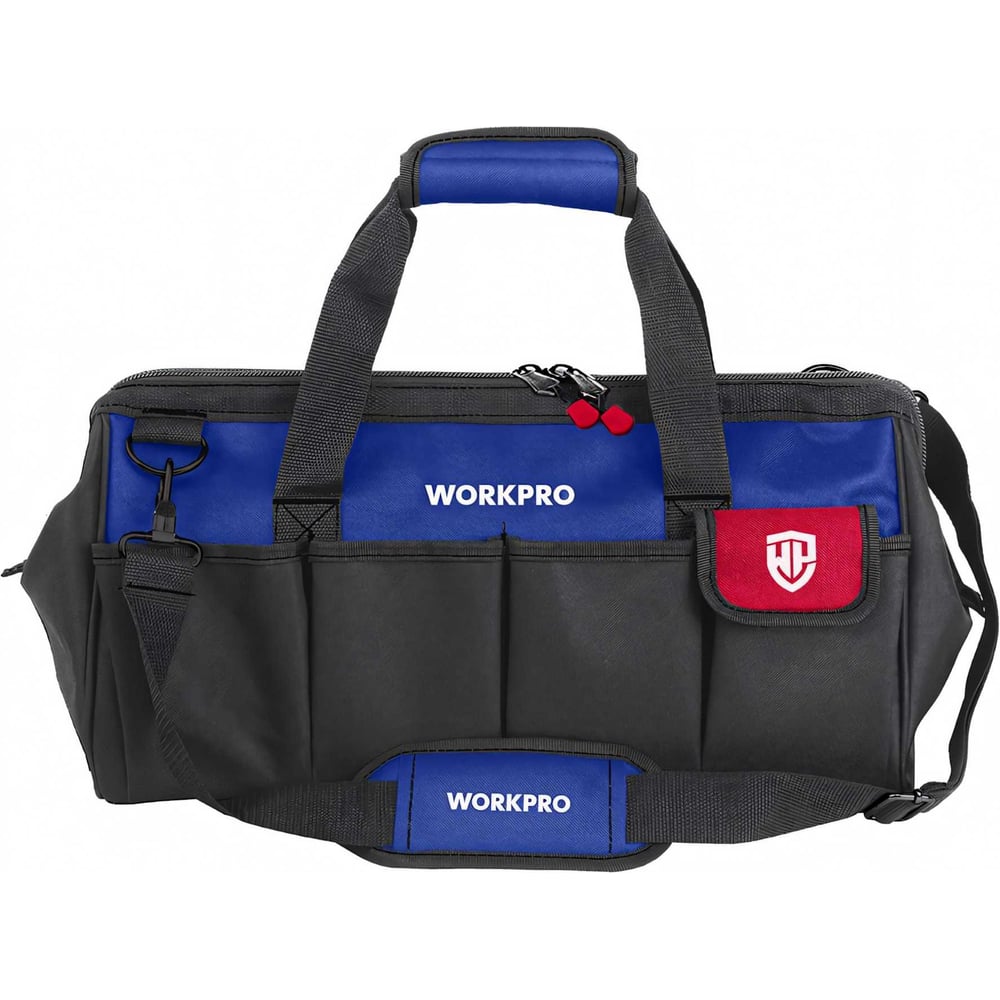 Сумка для инструмента WORKPRO 600D WP281004 350x190x220мм, с широким горлом, на молнии 14 ...