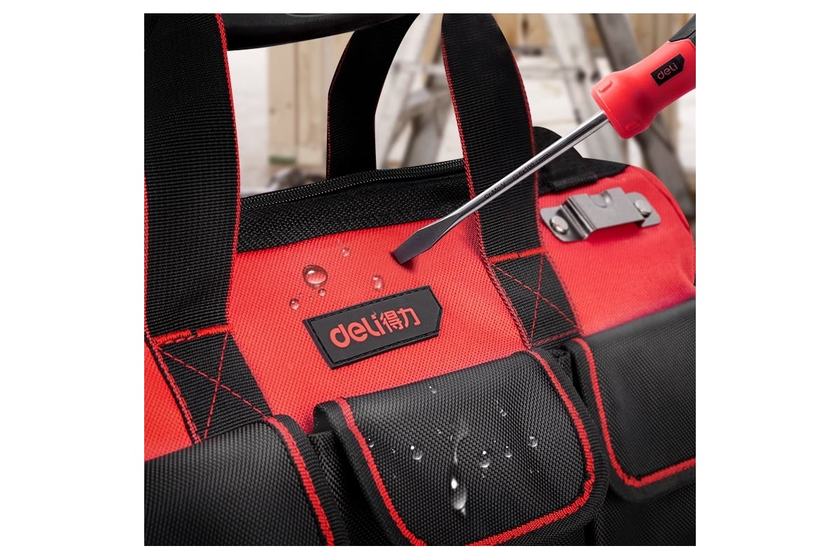 Сумка для инструментов с жестким пластиковым дном DELI DL430316 ...