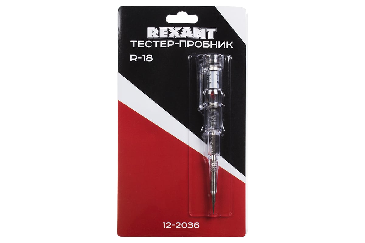 Тестер-пробник REXANT R-18 12-2036 - выгодная цена, отзывы, характеристики, фото - купить в ...