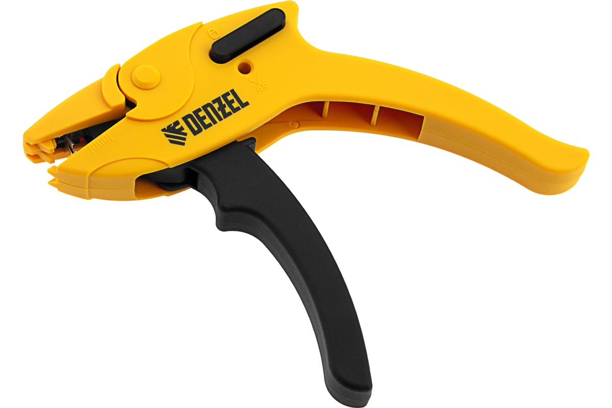 Щипцы для зачистки электропроводов Denzel сечением 0,2-6 мм2, функция ...