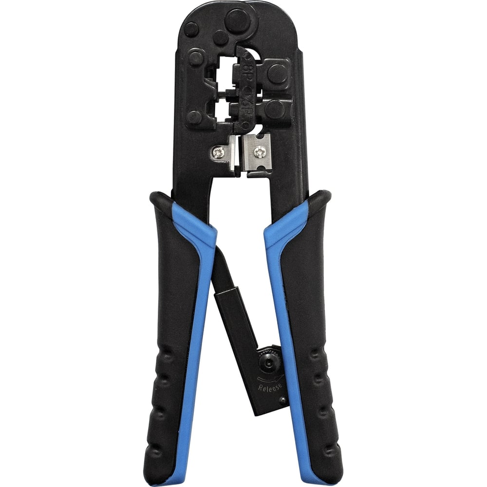 Инструмент для обжима сетевого и круглого кабеля ExeGate EX-T568R RJ-45 ...