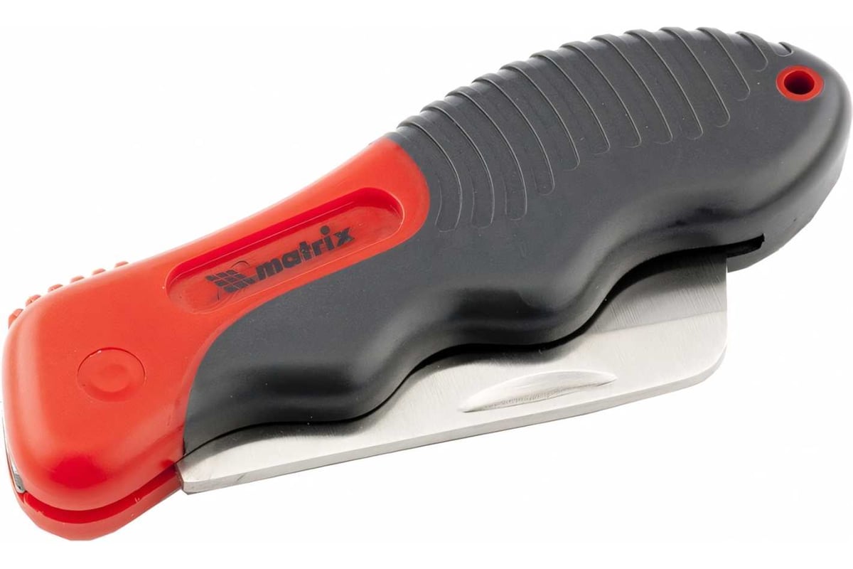Нож электрика, MATRIX складной, прямое лезвие, эргономичная ...