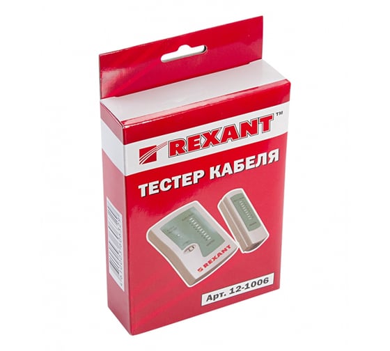 Тестер кабеля RJ-45+RJ-11 HT-C004 TL-468 REXANT 12-1006 - выгодная цена, отзывы, характеристики ...