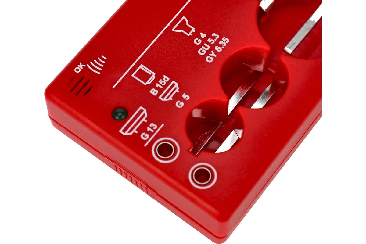 Портативный тестер для ламп REXANT на батарейке 604-803 - выгодная цена, отзывы, характеристики ...