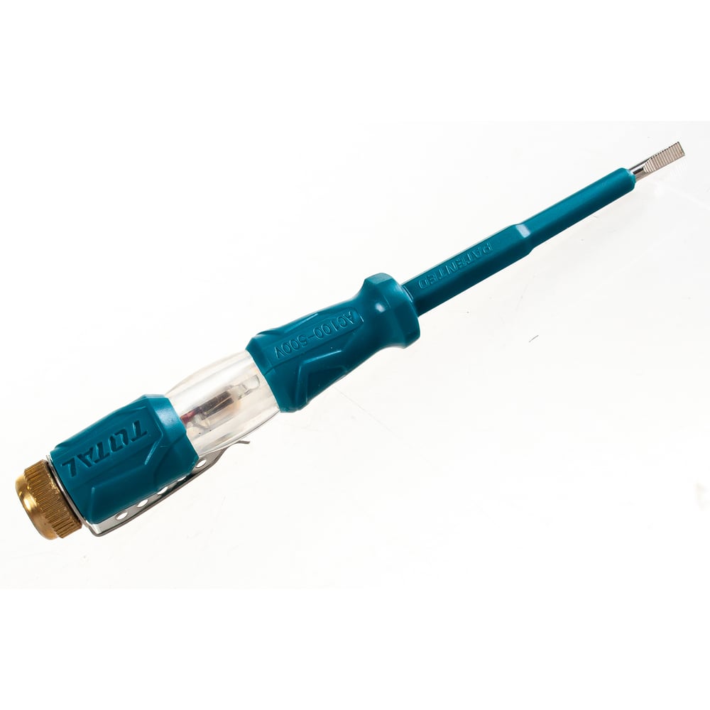 Тестер напряжения 100–500 В, SL 3.0x140 мм TOTAL THT291408 - выгодная ...