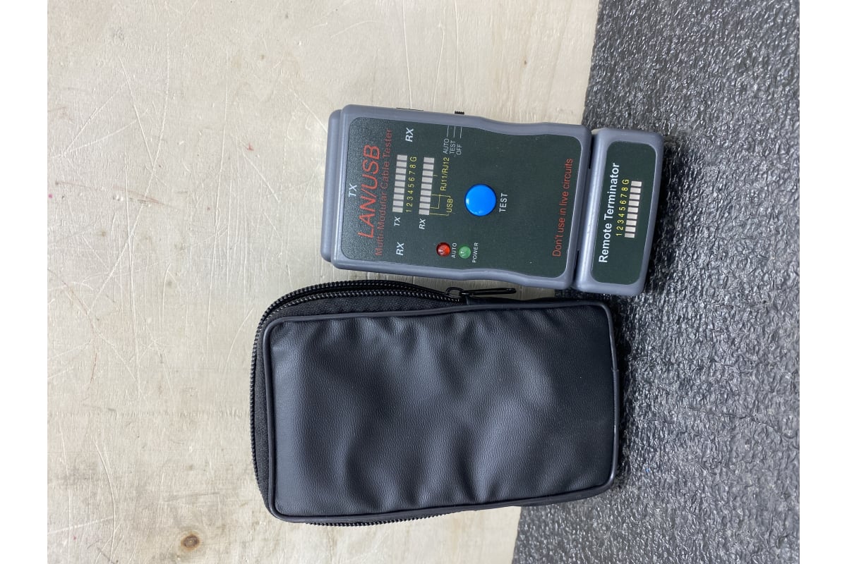 Универсальный тестер кабеля REXANT RJ-45+USB (HY-251454CT) 12-1011 - выгодная цена, отзывы ...