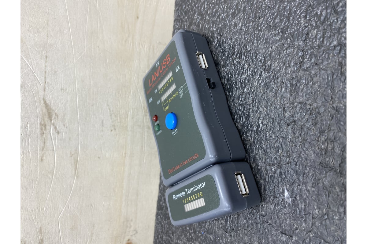 Универсальный тестер кабеля REXANT RJ-45+USB (HY-251454CT) 12-1011 - выгодная цена, отзывы ...