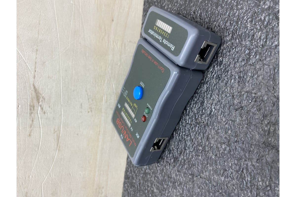 Универсальный тестер кабеля REXANT RJ-45+USB (HY-251454CT) 12-1011 - выгодная цена, отзывы ...