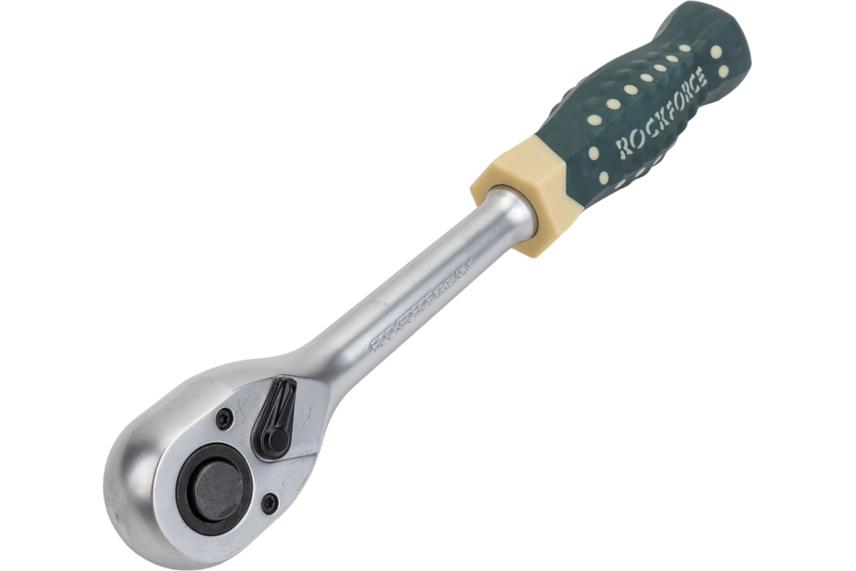Трещотка Rockforce реверсивная усиленная с резиновой ручкой 1/2 RF ...