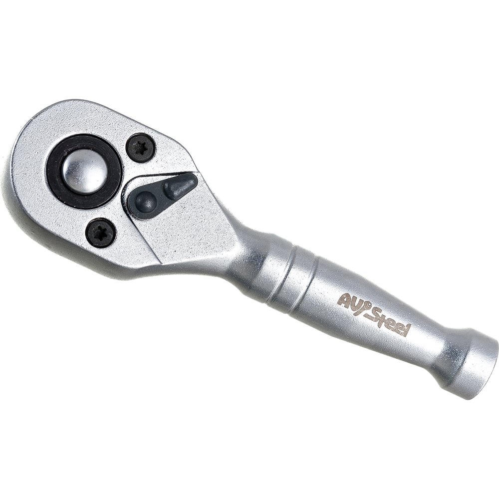 Трещотка AV Steel 1/4 72-зубца укороченная 95мм AV-508600 - выгодная ...