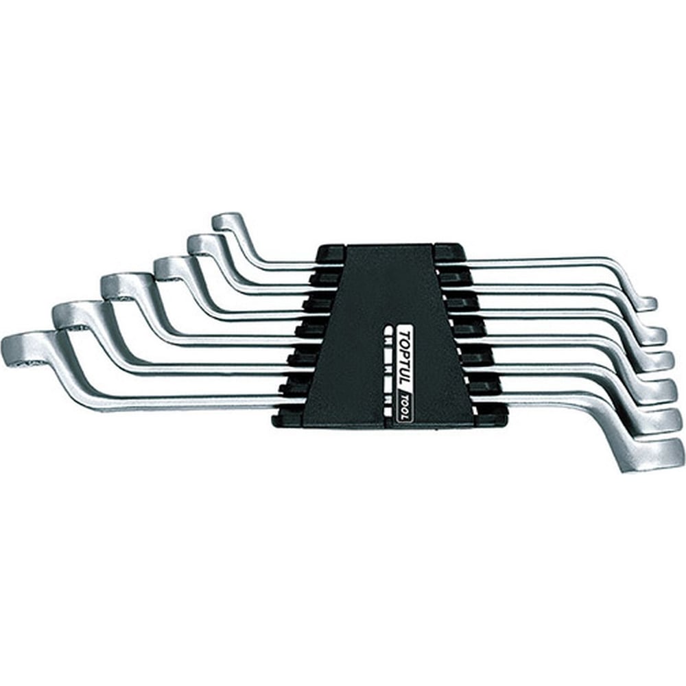 Набор накидных ключей TOPTUL 75° 6-17 мм, на клипсе 6 шт. GAAC0602 ...