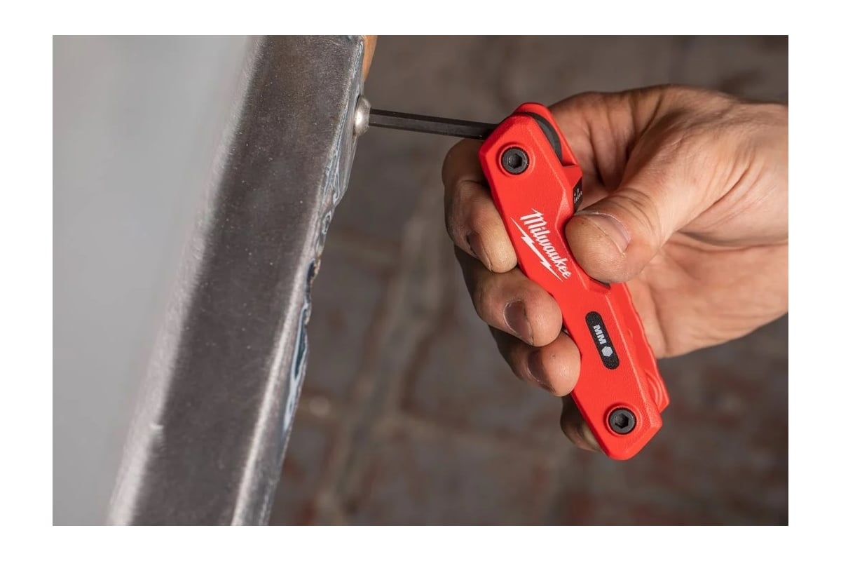 Набор из 8 складных Hex ключей Milwaukee,1.5-8мм 4932480978 - выгодная ...