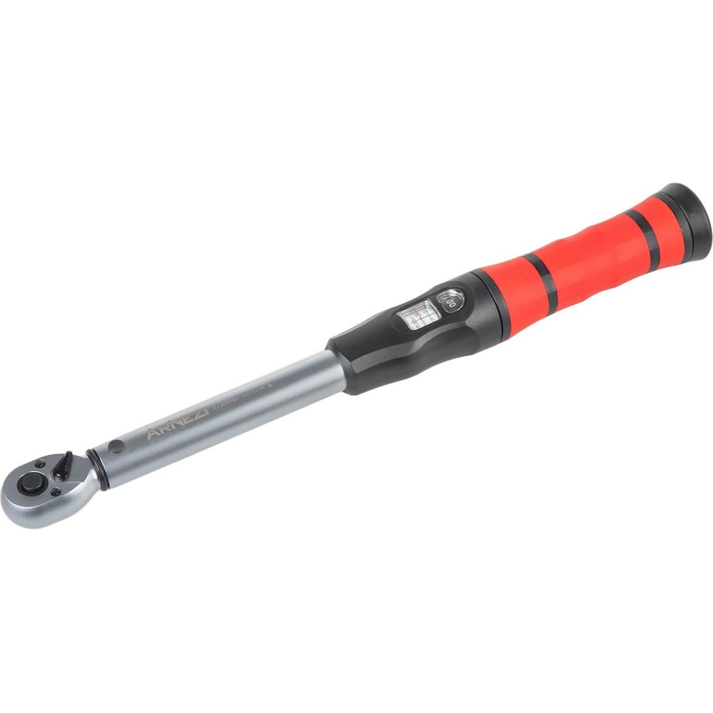 Ключ динамометрический ARNEZI 3/8" 20-100 Нм, 72 зуба, с оптической шкалой, в кейсе L=410мм ...