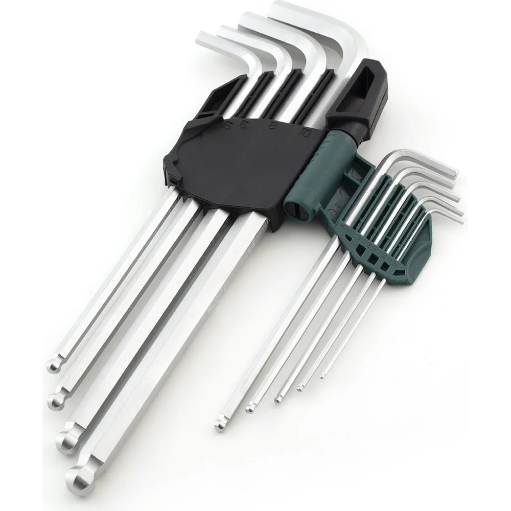 Шестигранники SATA 9 предметов сферические концы пластиковый блистер ...