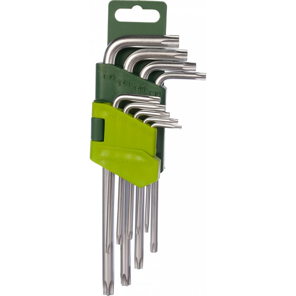 Набор ключей TORX 9 шт с отверстием ДТ/40 Дело Техники 563591 ...