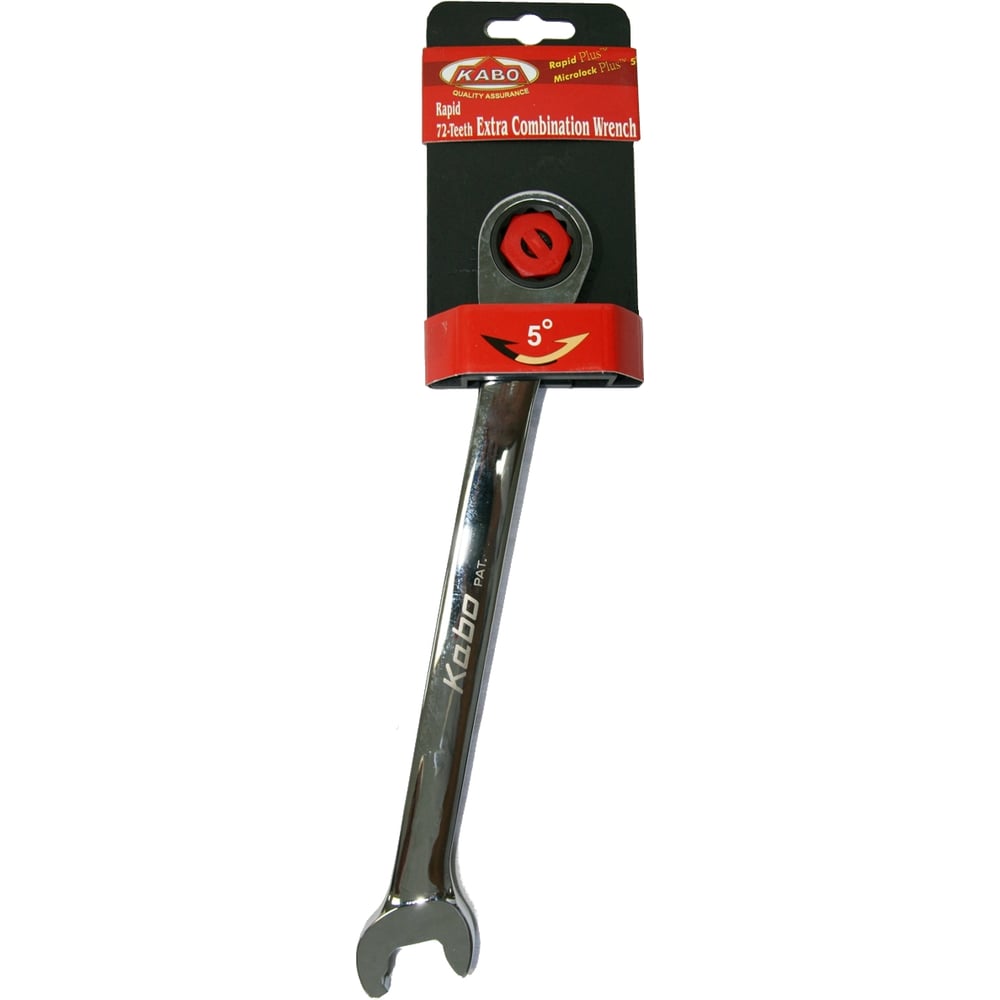 Комбинированный ключ трещоточный с быстрозахватной рожковой частью 10 ...