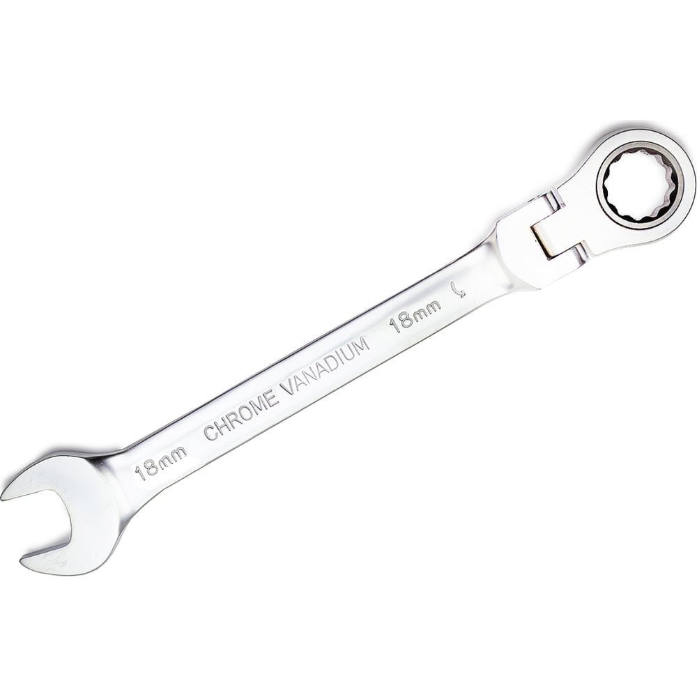 Комбинированный трещоточный ключ с шарниром PATRON 18 мм P-75718F ...