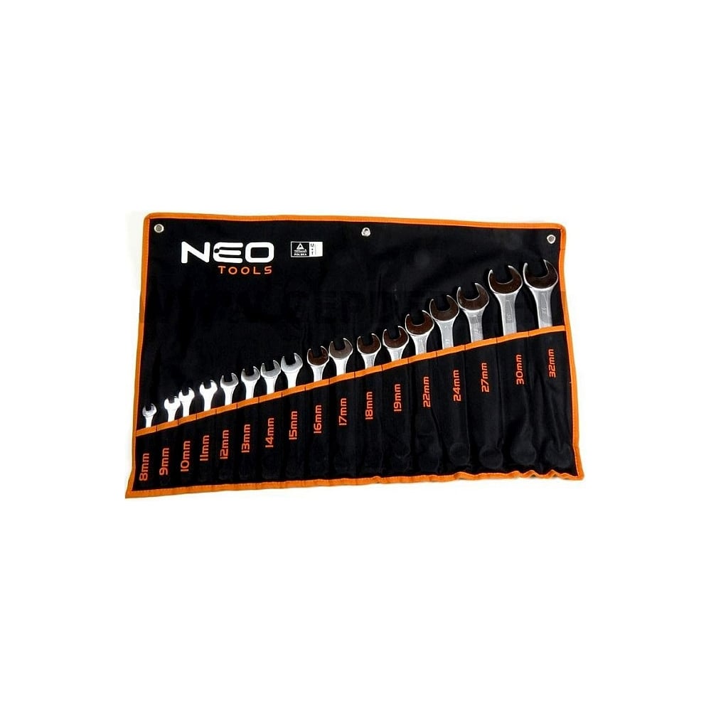 Комбинированные ключи NEO Tools 8-32 мм, 17 шт. 09-753 - выгодная цена ...