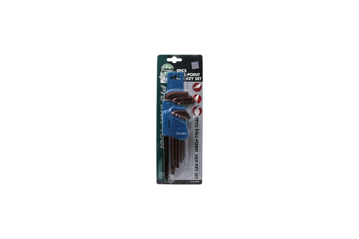 Набор шестигранных ключей Pro'sKit 8PK-028 00323228 - выгодная цена ...