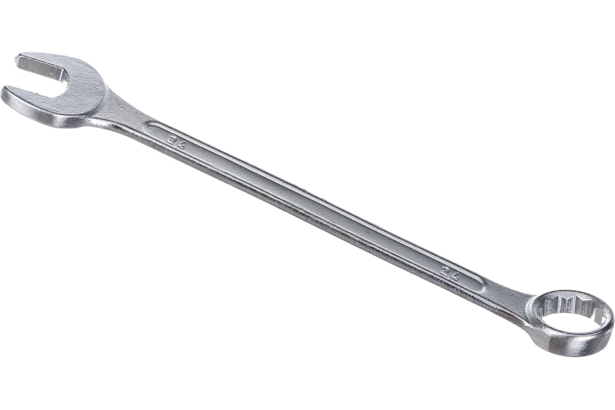 Комбинированный хромированный ключ 24 мм SPARTA 150525 - выгодная цена ...