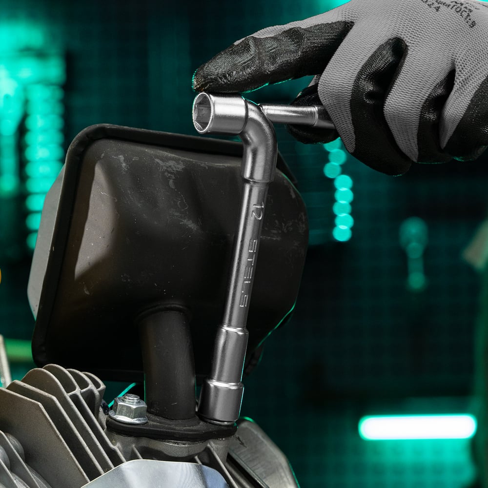 Угловой проходной ключ 12 мм STELS 14233 - выгодная цена, отзывы ...