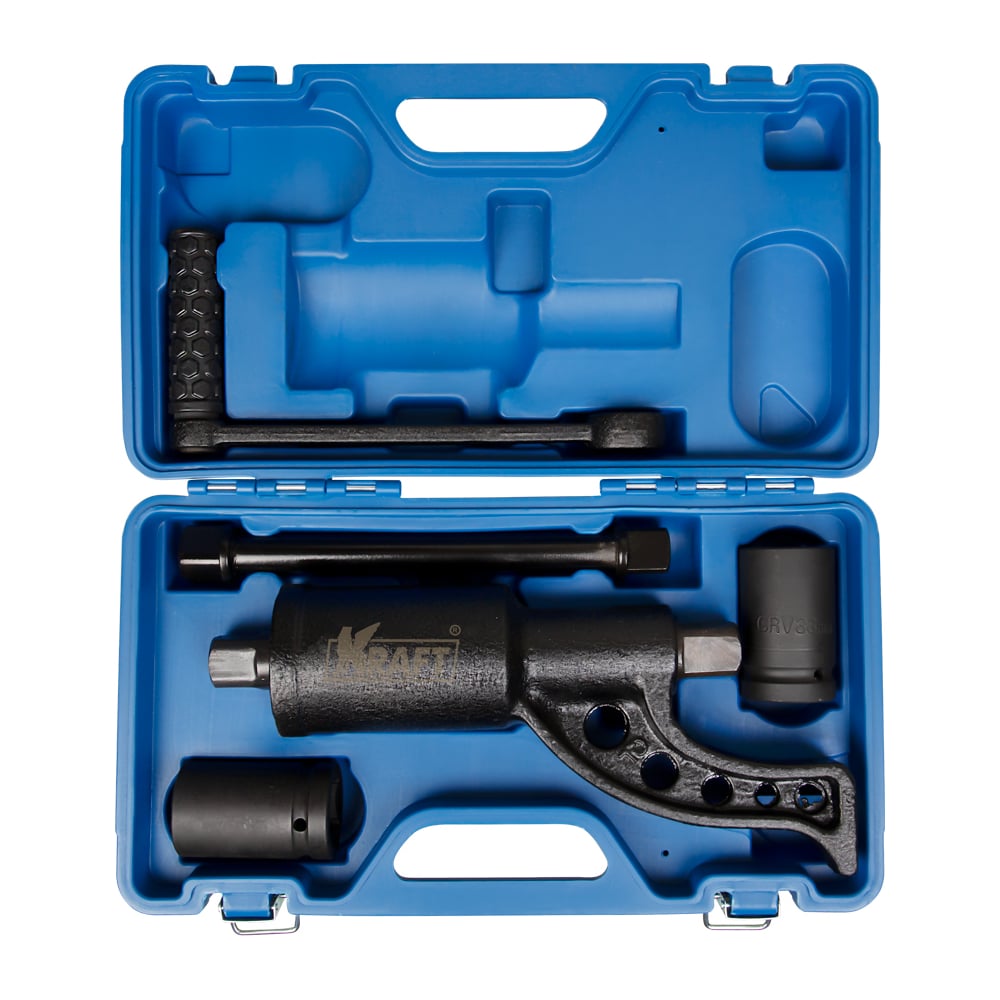 Ручной механический гайковерт KRAFT с головками 32,33 мм 1"DR, 1:58 ...