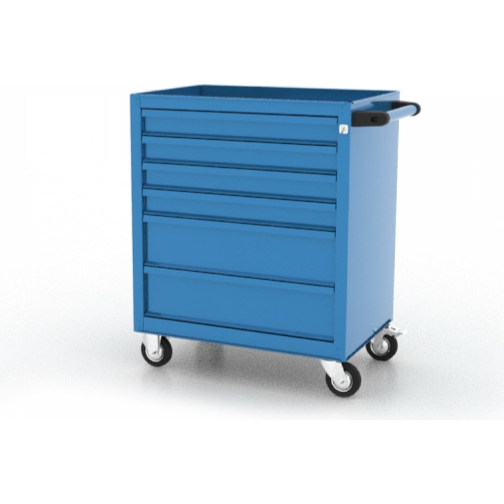 Инструментальная тележка FERRUM с 6 ящиками, серый металлик 02.006L-9007 - выгодная цена, отзывы ...