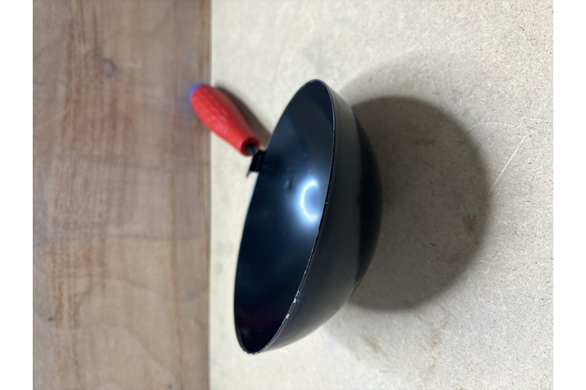 Штукатурный ковш USP 160 мм, полукруглое дно, пластик. ручка 05911 ...