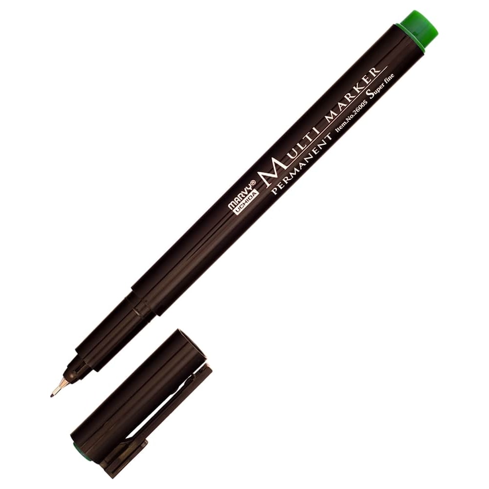 Перманентный маркер MARVY UCHIDA Multi Marker для письма по всем ...