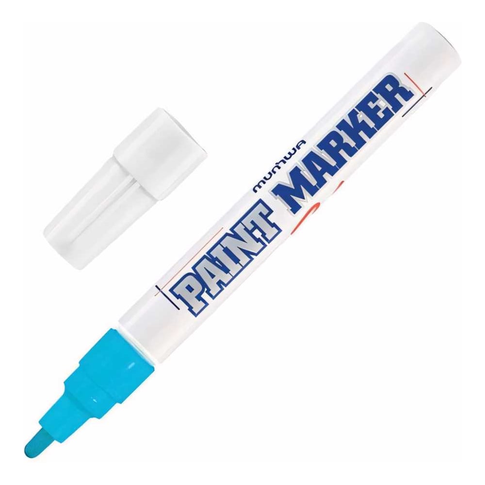 Маркер краска Munhwa голубой 4мм PM-12 - выгодная цена, отзывы, характеристики, фото - купить в ...