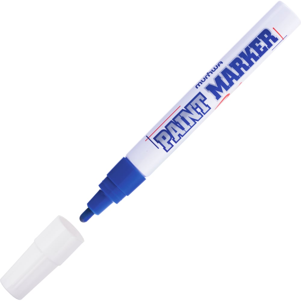 Маркер краска Munhwa синий 4мм PM-02 - выгодная цена, отзывы ...