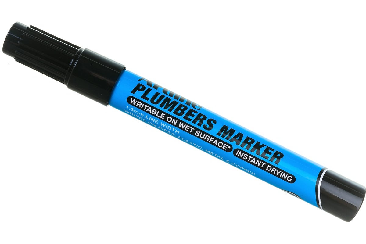 Перманентный маркер для водопроводчика по мокрым поверхностям Artline 1 ...