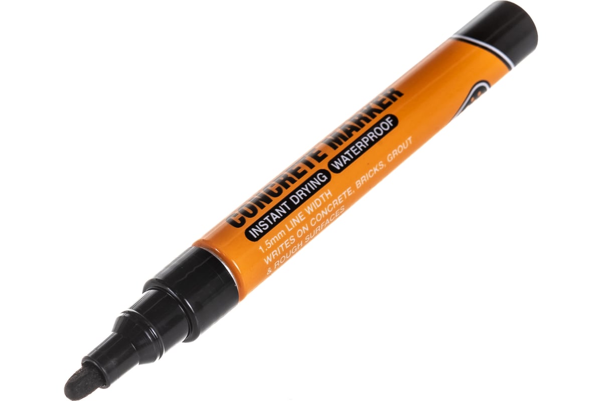 Перманентный маркер для бетона, кирпича, камня и грубых поверхностей ...