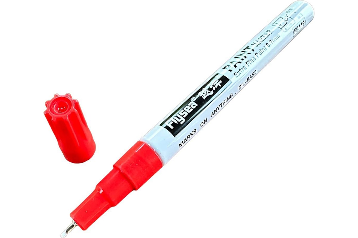 Маркер для маркировки кабеля и проводов FLYSEA Paint Marker с тонким ...
