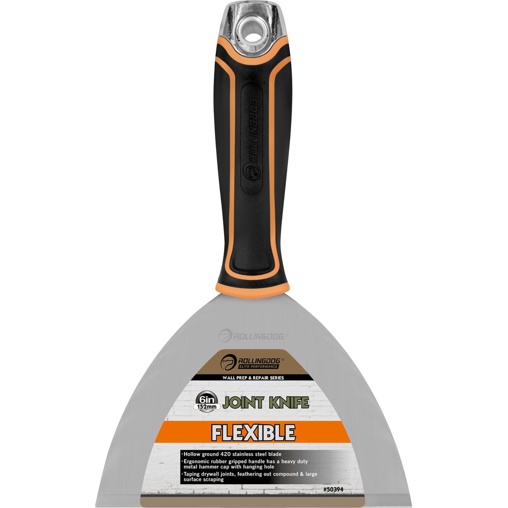 Малярный строительный шпатель Rollingdog Joint knife из нержавеющей ...