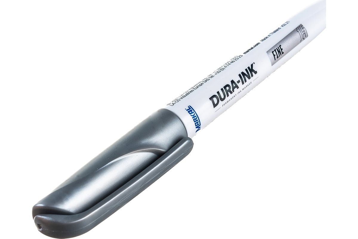 Маркер Markal DURA-INK 15 INK MARKER FINE BULLET TIP SILVER ...