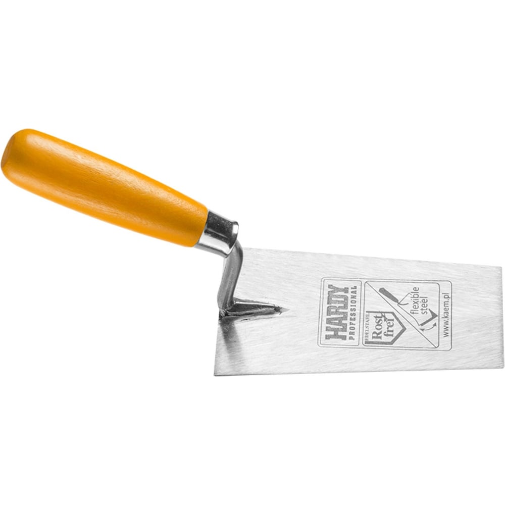 Шпаклевочная кельма HARDY серия 30, 16x8 см 0810-301608 - выгодная цена ...