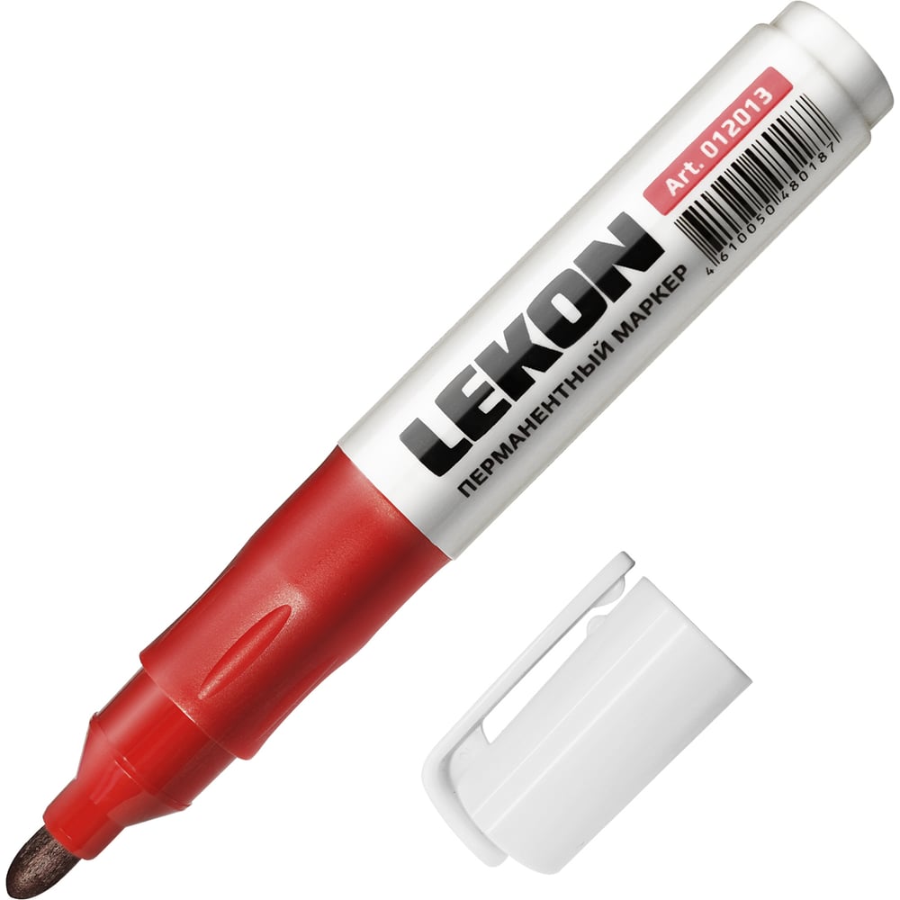 Перманентный маркер LEKON красный, многоразового использования 012013 ...