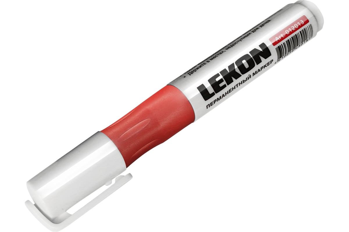 Перманентный маркер LEKON красный, многоразового использования 012013 ...