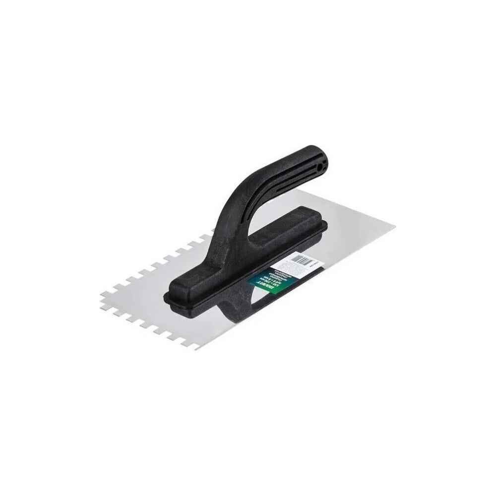 Зубчатая нержавеющая гладилка ВОЛАТ 130x270 мм зуб 10x10 мм 27200-1310 ...