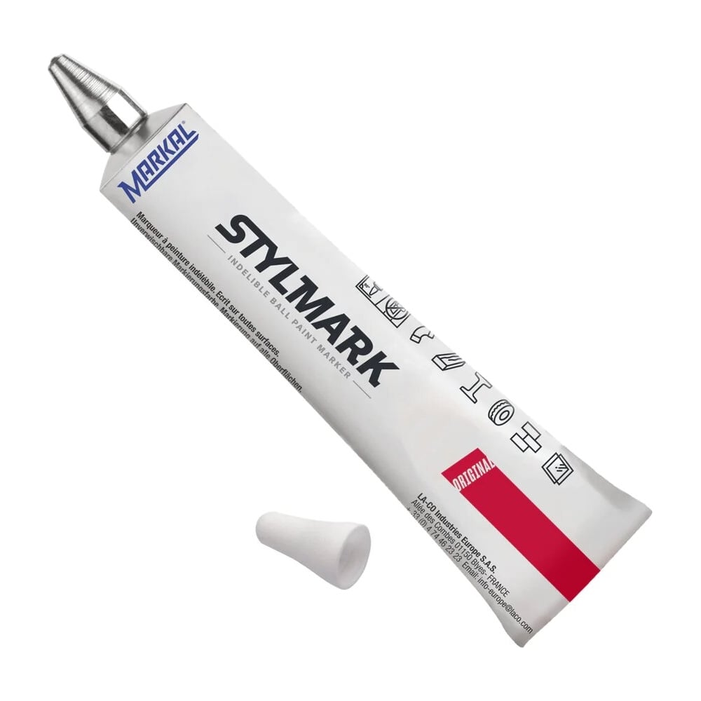 Маркер-краска в металлической тубе Markal Stylmark, 3,0 мм, фиолетовый ...