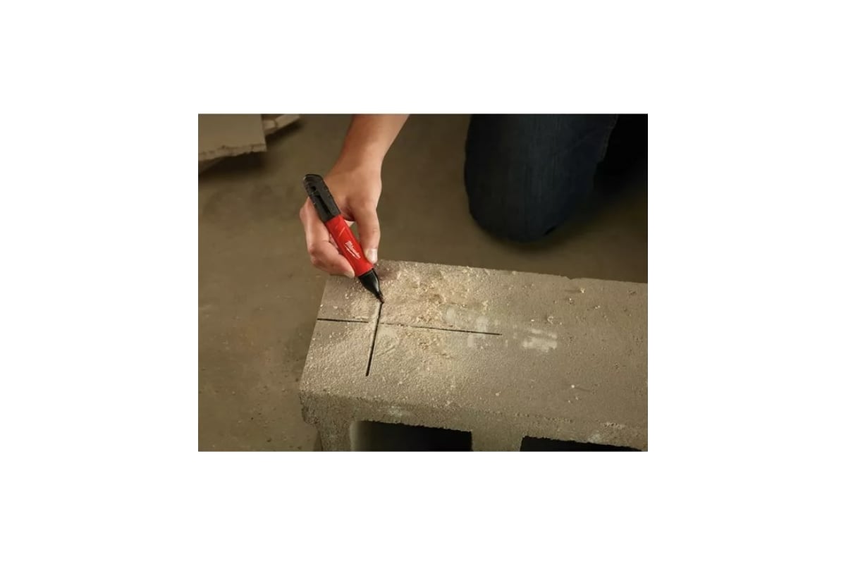 Набор маркеров (синий/красный/зеленый/черный) Milwaukee INKZALL ...