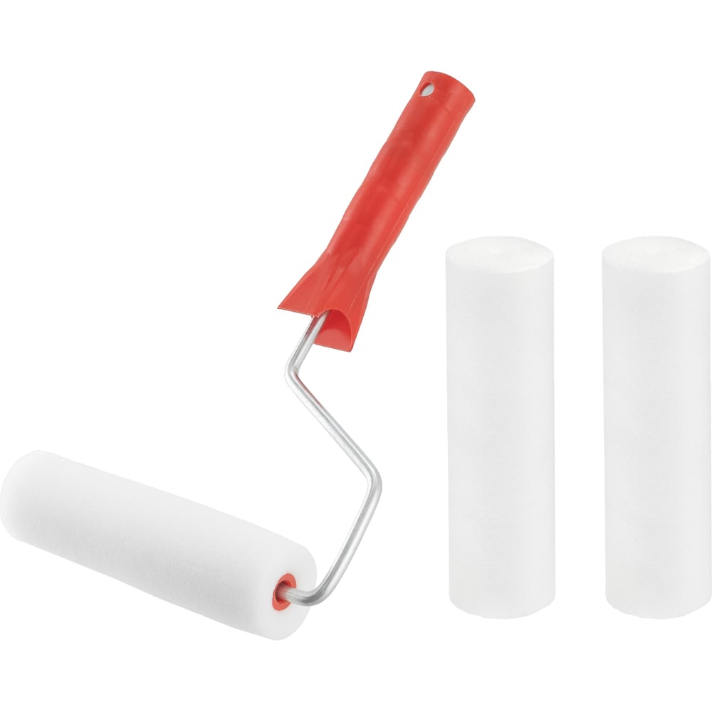 Набор КЭС валик поролоновый 150 мм в сборе, 16 мм, бюгель 6 мм + 2 ...