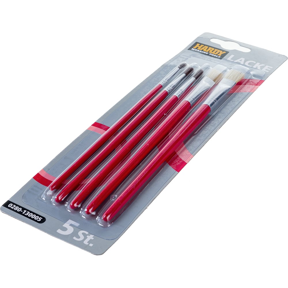Набор малярных кистей HARDY 5 шт. 0280-130005 - выгодная цена, отзывы ...