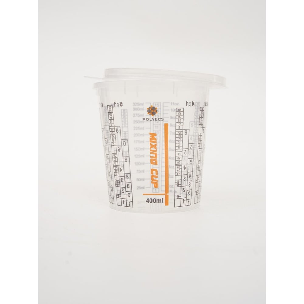 Мерная емкость высокопрочная для смешивания ЛКМ Polyecs 400 мл, 25 шт POL-3/PHX - выгодная цена ...