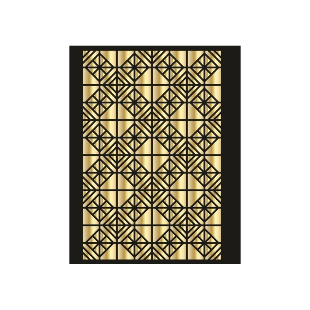 Пластиковый трафарет Luxart Template Марокканский узор 3, 60х40 см ...