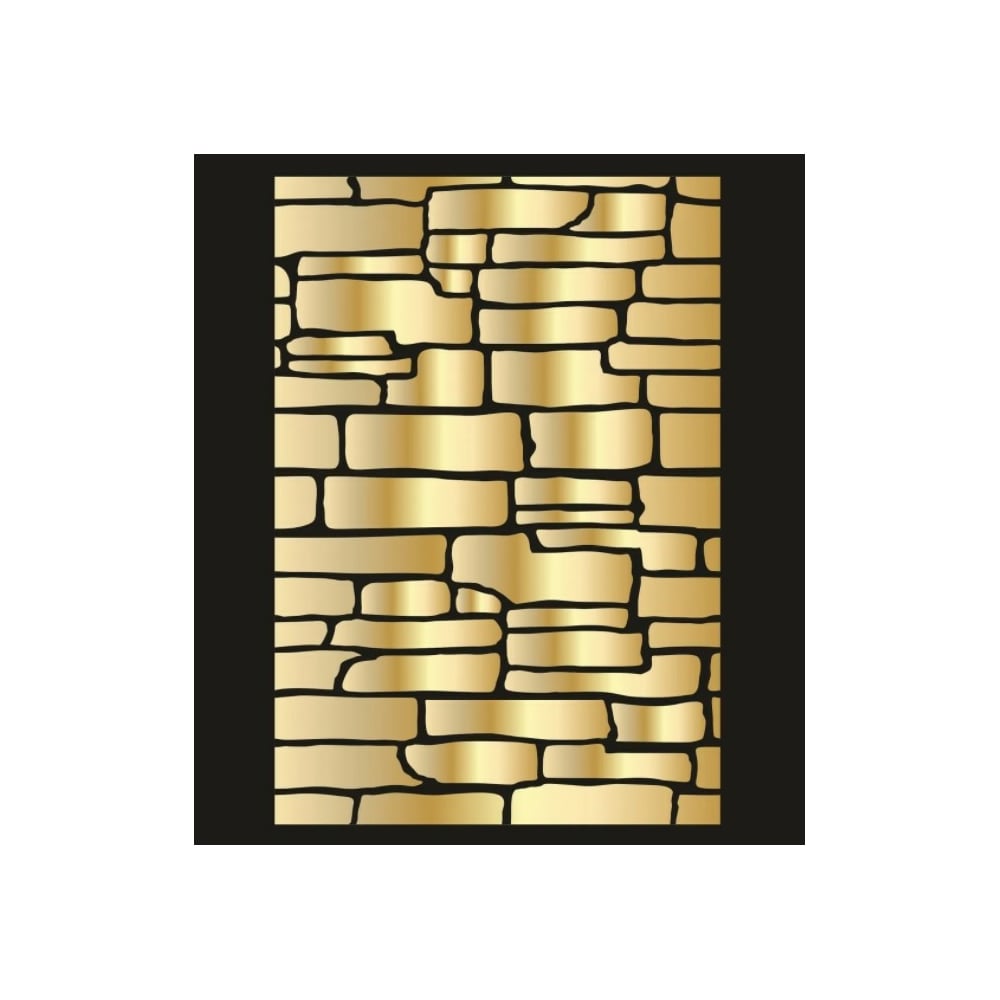 Пластиковый трафарет Luxart Template Камень природный, 60х40 см ...
