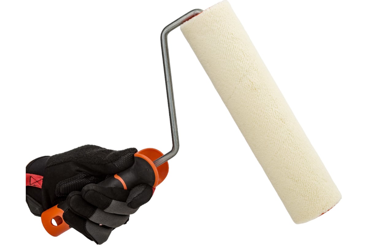 Валик с ручкой DECOR PROFI 2К, велюр, 250мм, d-50мм, ворс 5мм 550-5250 ...