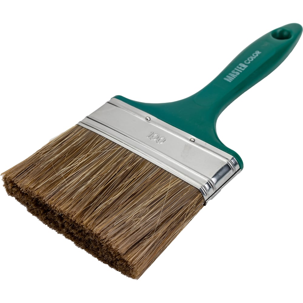 Флейцевая кисть, толщина 18 мм, натуральная щетина MASTER COLOR 30-0235 ...