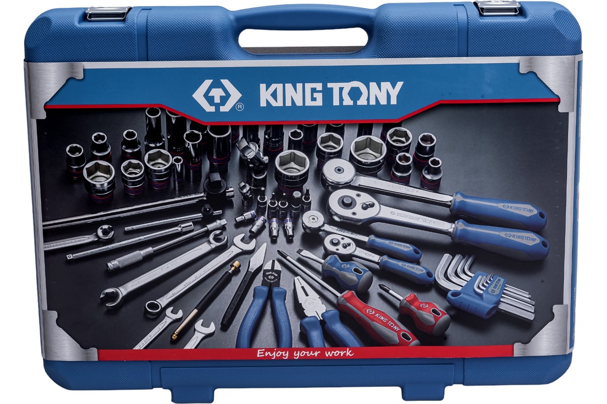 Универсальный набор инструментов KING TONY 128 предметов 7528MR01 - выгодная цена, отзывы ...